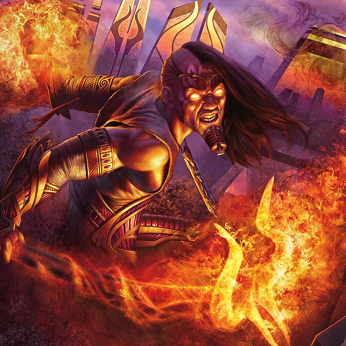 Magic The Gathering Pioneer Challenger Deck 2021 – Mono Red Burn (Red) for ages 13+ years