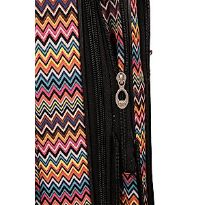 American Flyer Gold Coast 5-Piece Spinner Luggage Set, Pink, One Size