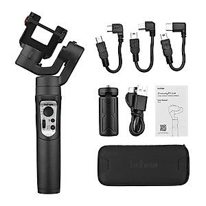 Hohem iSteady Pro 4 3-Axis Handheld Sports Camera Gimbal Stabilizer Wireless Control Splash Proof Stabilizer Replacement for GoPro 10 9 8 7 6 5 4 3 OSMO Action Insta360 One R