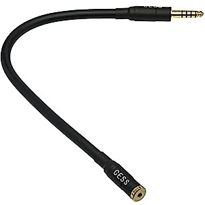 CESS-230 Male 4.4mm Balanced to Female 2.5mm Balanced Headphone Earphone Dongle Adapter Cable