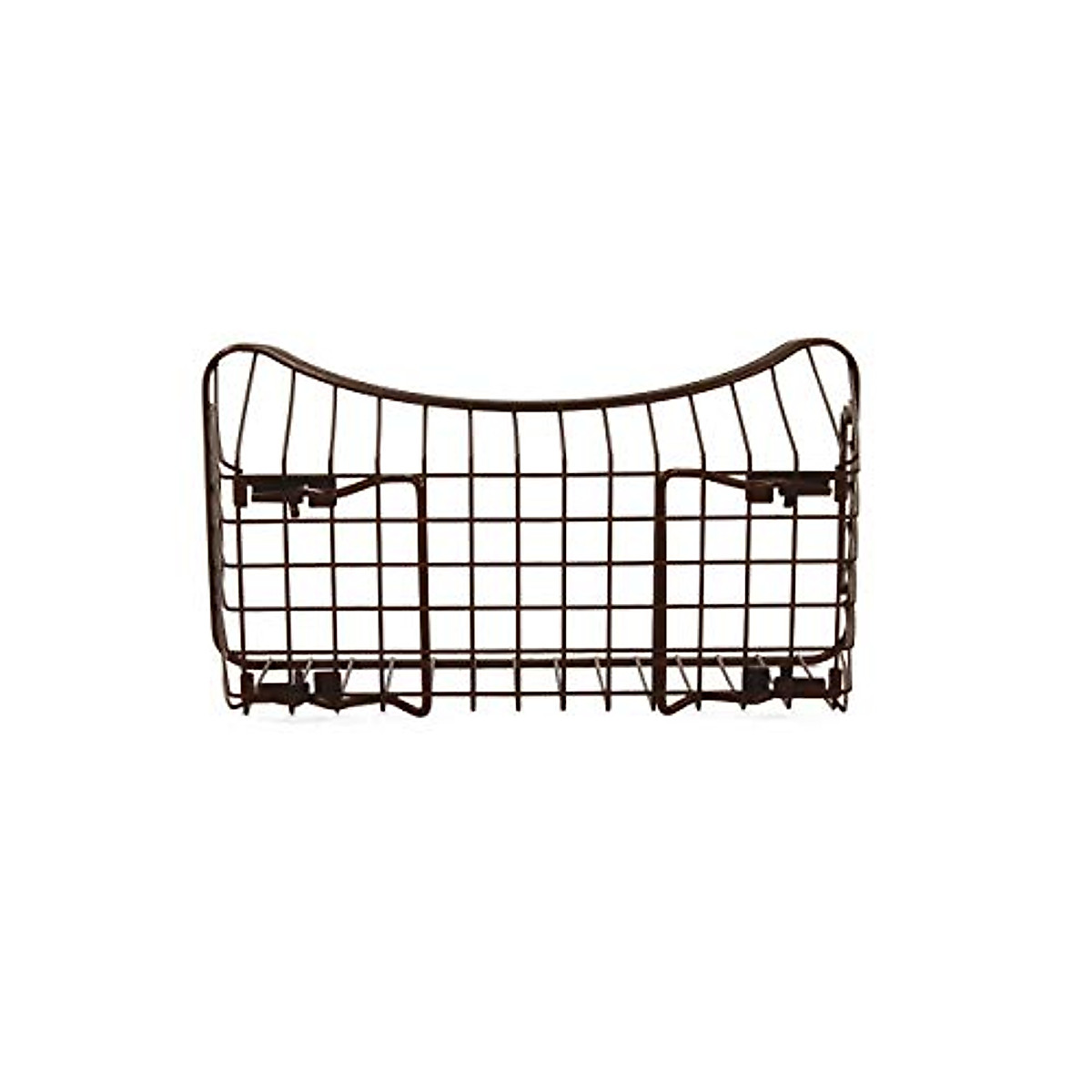 Spectrum Diversified Ashley Stackable Storage Basket, Large, Bronze (20324)