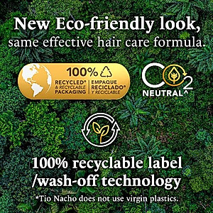 Tio Nacho Shampoo, 14 Oz - Organic Aloe Vera Deep Repair, Paraben Free, Silicone Free, for Dry Damaged Frizzy Hair