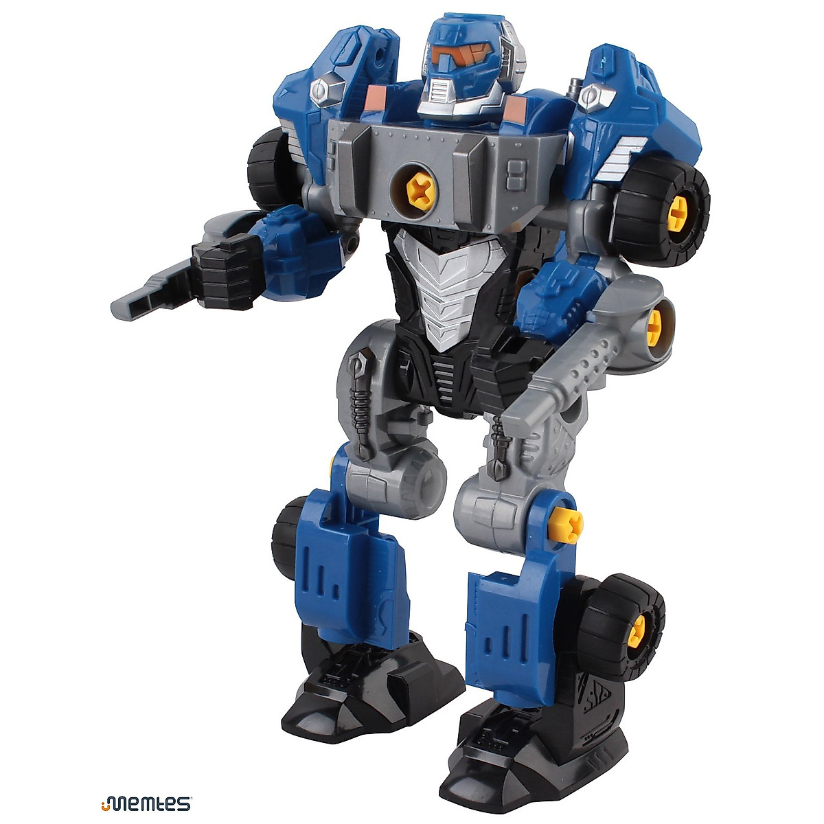 Memtes® Take-A-Part Robot Toy Truck Toy, Included with Power Drill (42 Pieces)