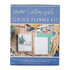 UCreate Customizable DIY Teacher Planner Kit, 8.5" x 11", 157 Pieces (P1000128)