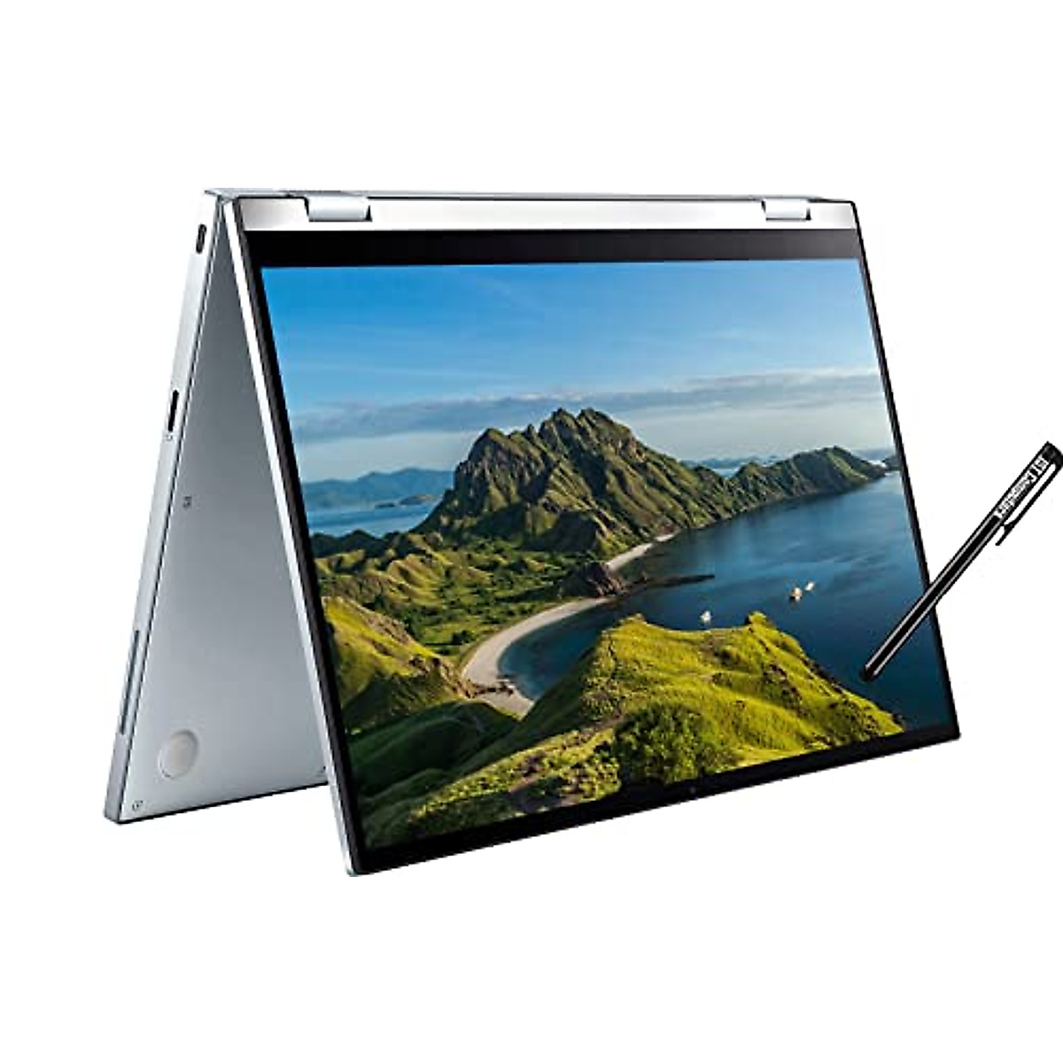 2022 Asus Chromebook Flip C433 14” IPS FHD 2-in-1 Touchscreen (Intel Core M3-8100Y, 8GB RAM, 64GB eMMC, Stylus) Convertible Home & Business Laptop, Webcam, 2 x USB-C, IST Pen, Chrome OS