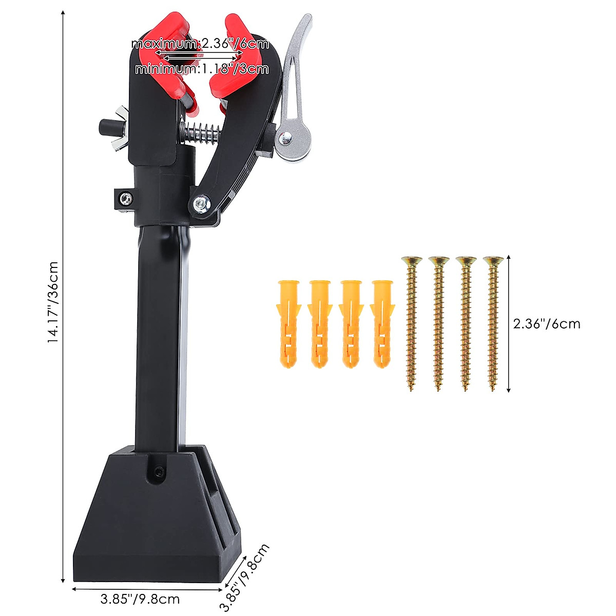 Xeternity-Made Foldable Heavy Duty Wall Mount Bike Repair Stand Bicycle Maintenance Rack Workstand