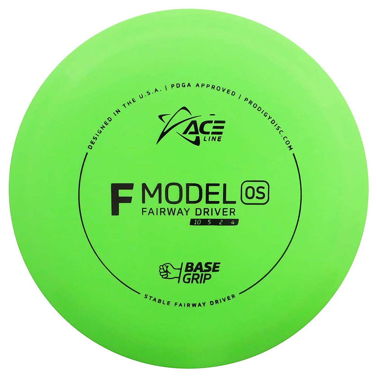 Prodigy Disc Ace Line Base Grip F Model OS Fairway Driver Golf Disc [Colors May Vary] - 170-176g
