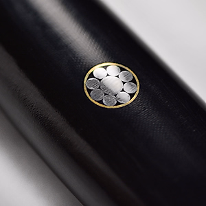 Yaxell Ypsilon SG2 Knife Set, 3 Piece with Katana Stand - 193 Layer Stainless Damascus