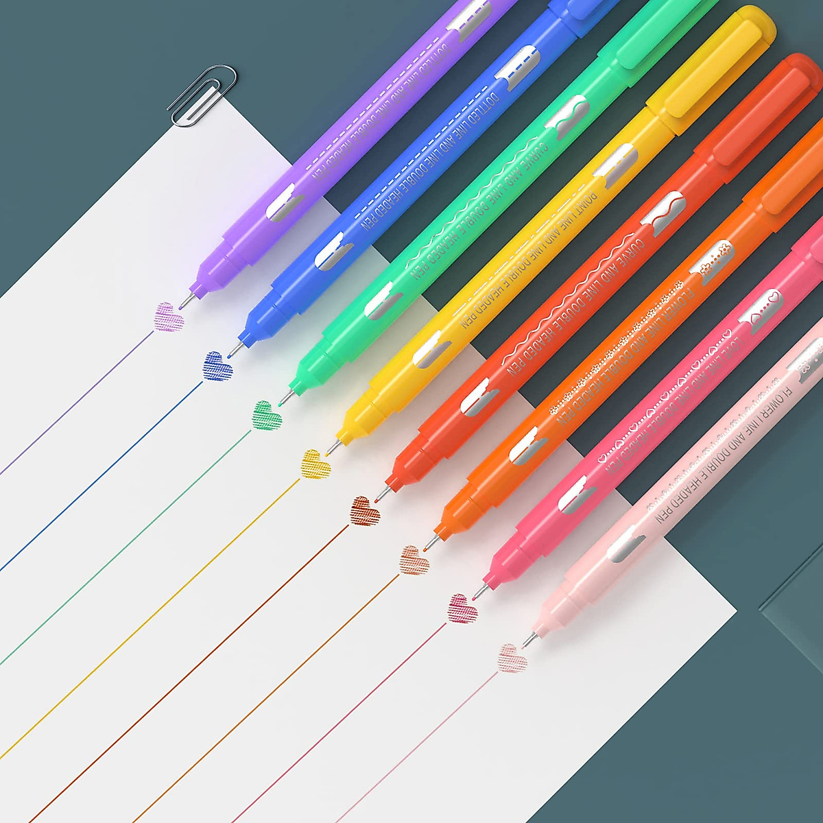 AECHY Colored Curve Pens for Creative Note-Taking & Art