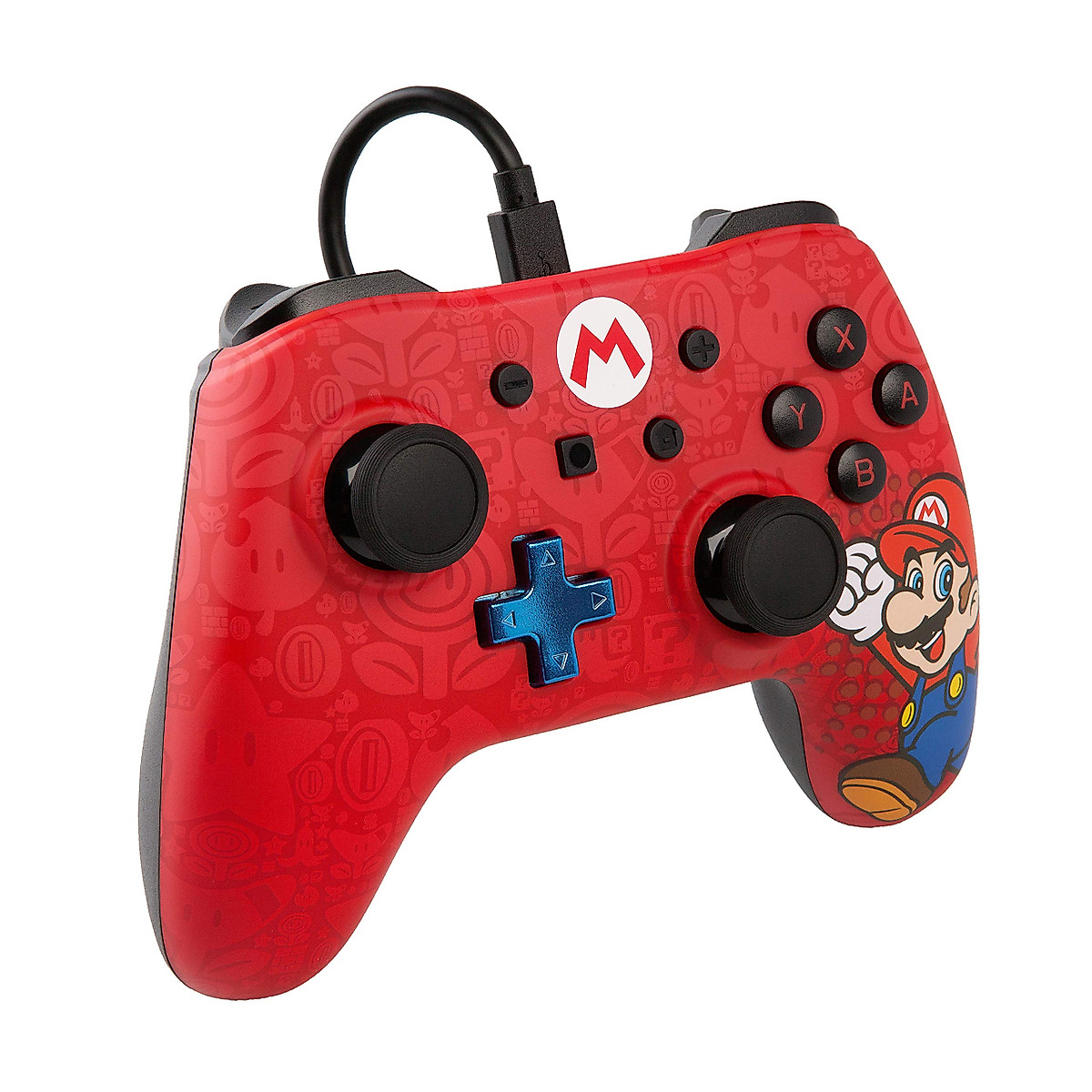 PowerA Wired Controller for Nintendo Switch - Mario, Gamepad, Game controller, Wired controller, Officially licensed