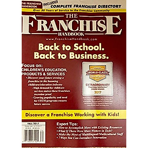 THE FRANCHISE HANDBOOK FALL 2017