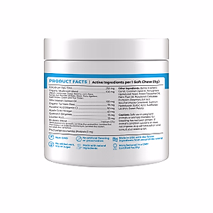 Shed Defender All Natural Allergy Relief & Probiotics Soft Chew Supplements for Dogs - Veterinarian Formulated Anti Itch & Hot Spots Omega 3 Fish Oil, Colostrum - 90 ct.