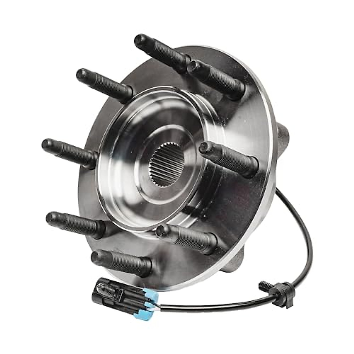 Detroit Axle - 4WD Front Wheel Bearing Hubs for Silverado Sierra 2500 HD 3500 Chevy Avalanche Suburban GMC Yukon XL 2500 Hummer H2 Wheel Bearing and Hubs Assembly Replacement