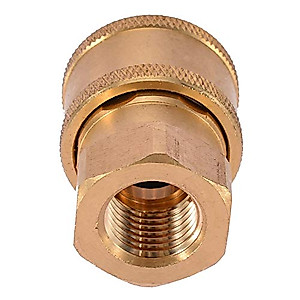 Xuulan Xianglaa-Water Pipe Connector, G1/4 Female Quick Release Watering Sprayer Connector Fitting,1/4'' Garden Pressure Washer Faucets Hose Adaptor, Hardware Accessories