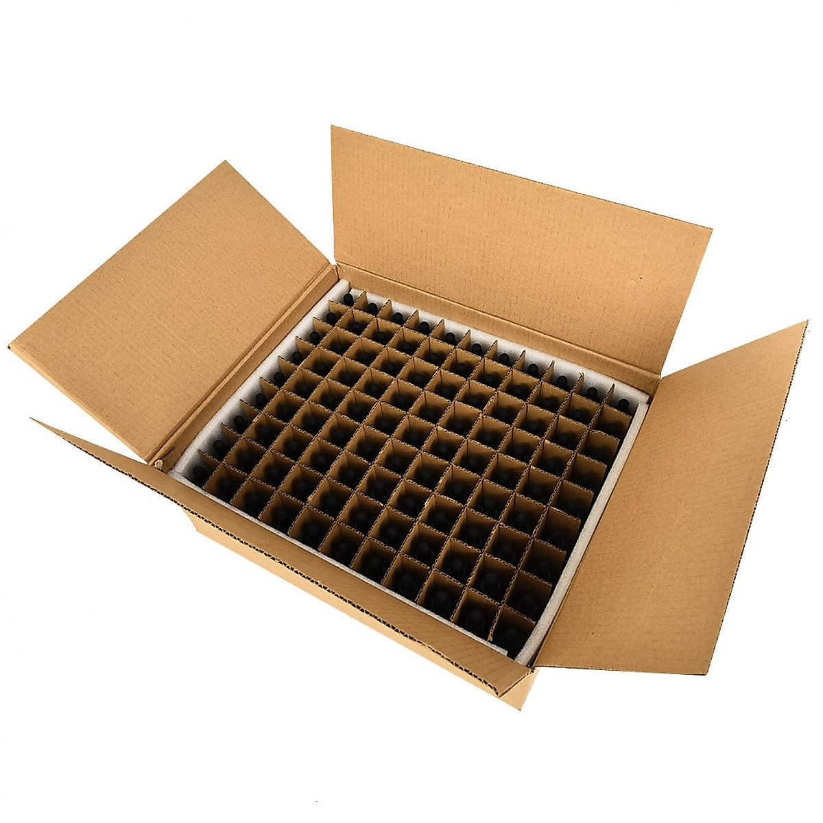 Rocinha 2oz Glass Dropper Bottle,80 Pack Amber Glass Bottles with Glass Droppers and Black Cap for Essential Oils, Lab Chemicals, Perfumes