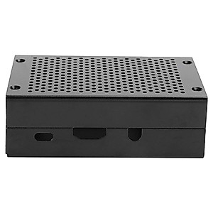 Enclosure for Raspberry ,Case for ,Aluminum Alloy Case Motherboard Shell Vent Sur face Black for 3 , 2 , model B , B