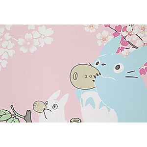 Studio Ghibuli Totoro Noren Curtain Tapestry Spring Dance of the Sakura, Hallway