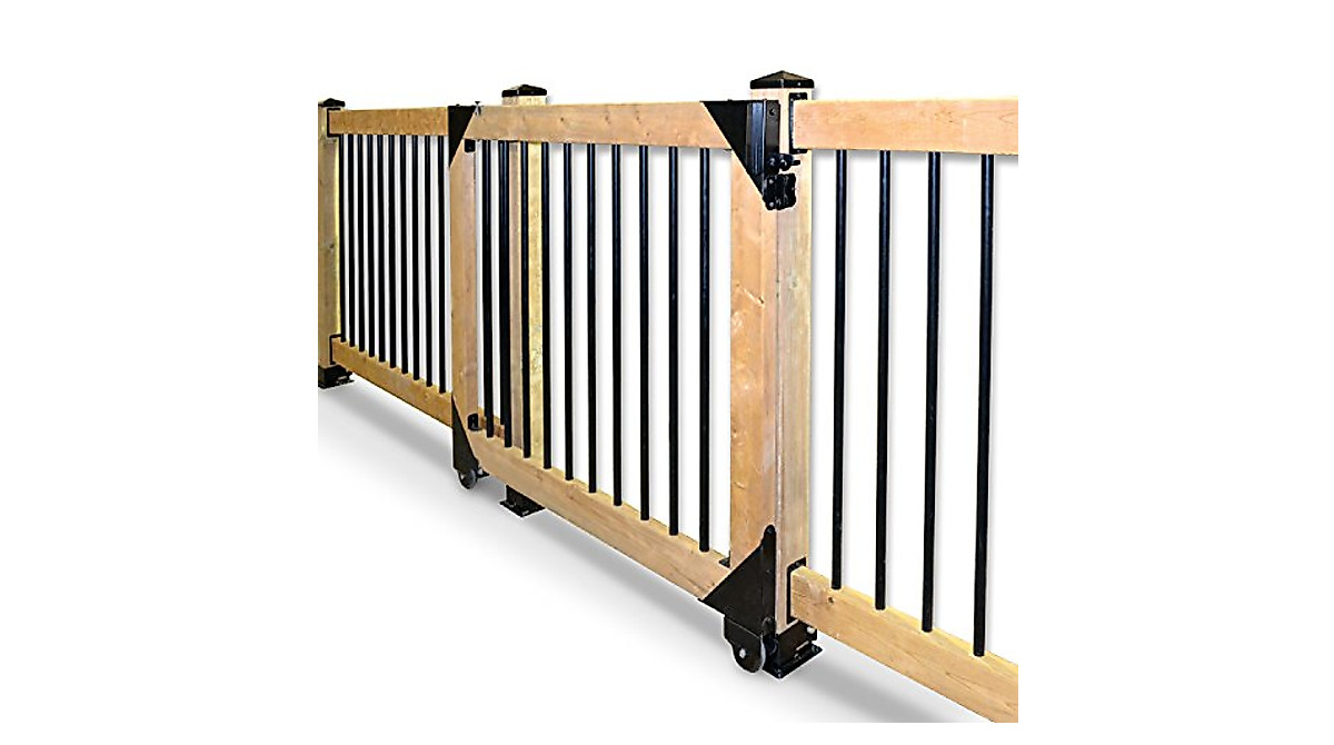 Pylex 11052 Sliding Gate Kit - Durable, Space-Saving Gate Solution