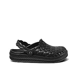 Reef Women's Water Sage Clog, Black, 7