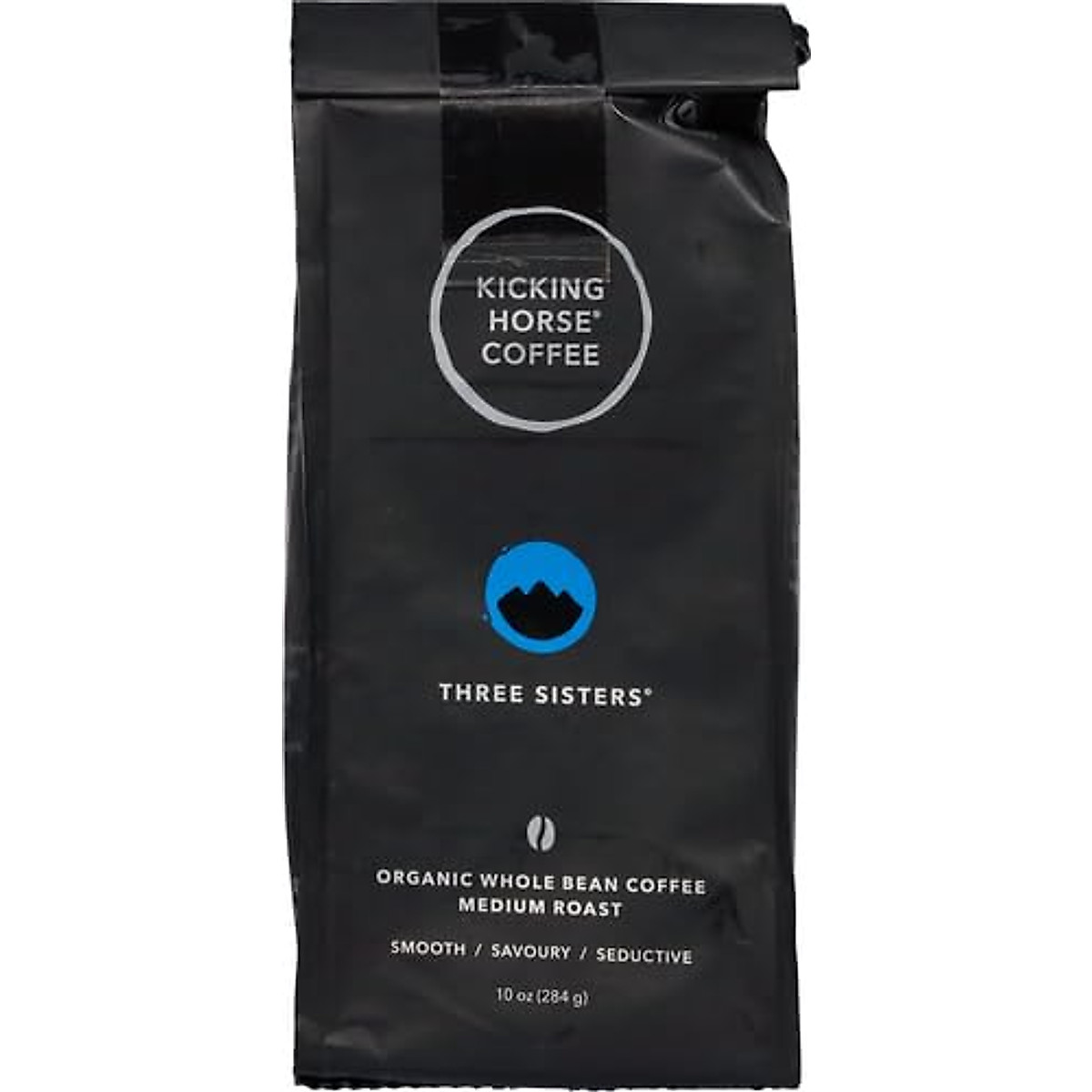 Kicking Horse Coffee, Three Sisters, Medium Roast, Whole Bean, 10 oz