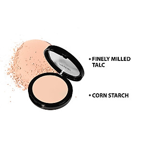 Lord AND Berry PRESSED Natural Coverage Long Lasting Shine Control Makeup Powder With Matte Finish, Ivory