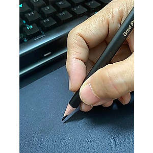 Faber-Castell Wooden Tri-Grip Exam Grade Graphite 2B Pencils, Smooth and Dark Pre-sharpened Wood Pencils - Box of 12