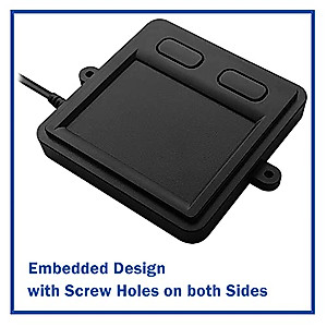 MCSaite Wired USB Touchpad, Portable Trackpad Fit with Professional or Industrial Use for Computer Laptop Mac Notebook