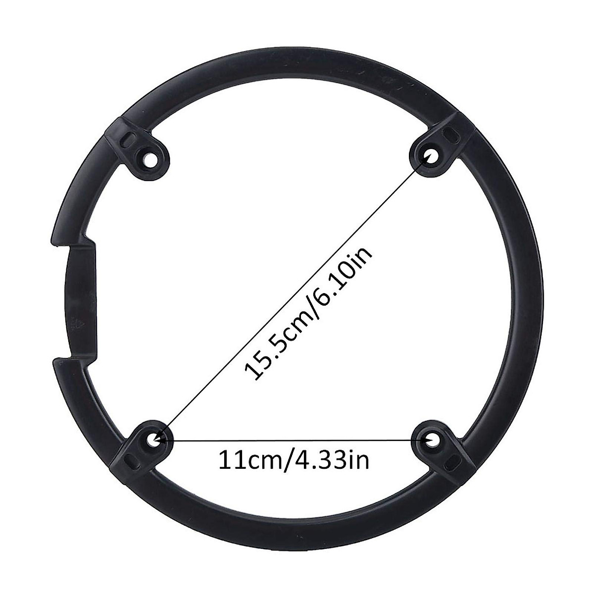 Keenso Mountain Bike Bicycle Chain Wheel Crankset，Chain Wheel Cover Support Protection Cover Accessories Bicycle and Accessories