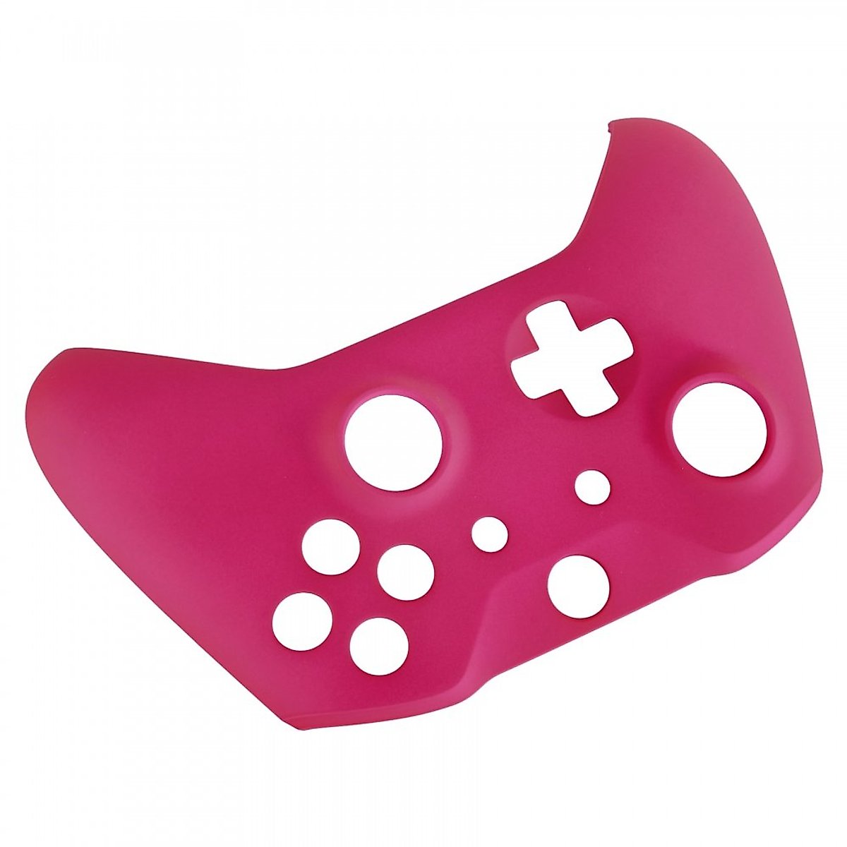 eXtremeRate Red Rose Faceplate Cover, Soft Touch Front Housing Shell Case, Comfortable Soft Grip Replacement Kit for Xbox One X & One S Controller Model 1708 - Controller NOT Included