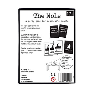 Clarendon Games The Mole Party Game - Card Games