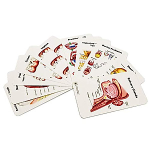 Dental Anatomy Pocket Charts,for Dentist, Oral Hygienist, Dental Students