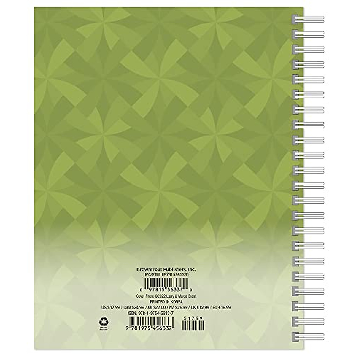 Yorkshire Terriers | 2023 6 x 7.75 Inch Spiral-Bound Wire-O Weekly Engagement Planner Calendar | New Full-Color Image Every Week | BrownTrout | Yorkies Dog Breeds DogDays