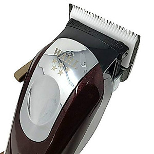 professional ceramic clipper blades 2 hole2-Hole Clipper ceramic Blade cutter,ceramic clipper replacement blades for Wahl Senior cordless Clipper, Wahl Magic clip, wahl sterling senior (2pcs)