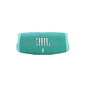 JBL CHARGE 5 - Portable Bluetooth Speaker with IP67 Waterproof and USB Charge out - Teal (Renewed)