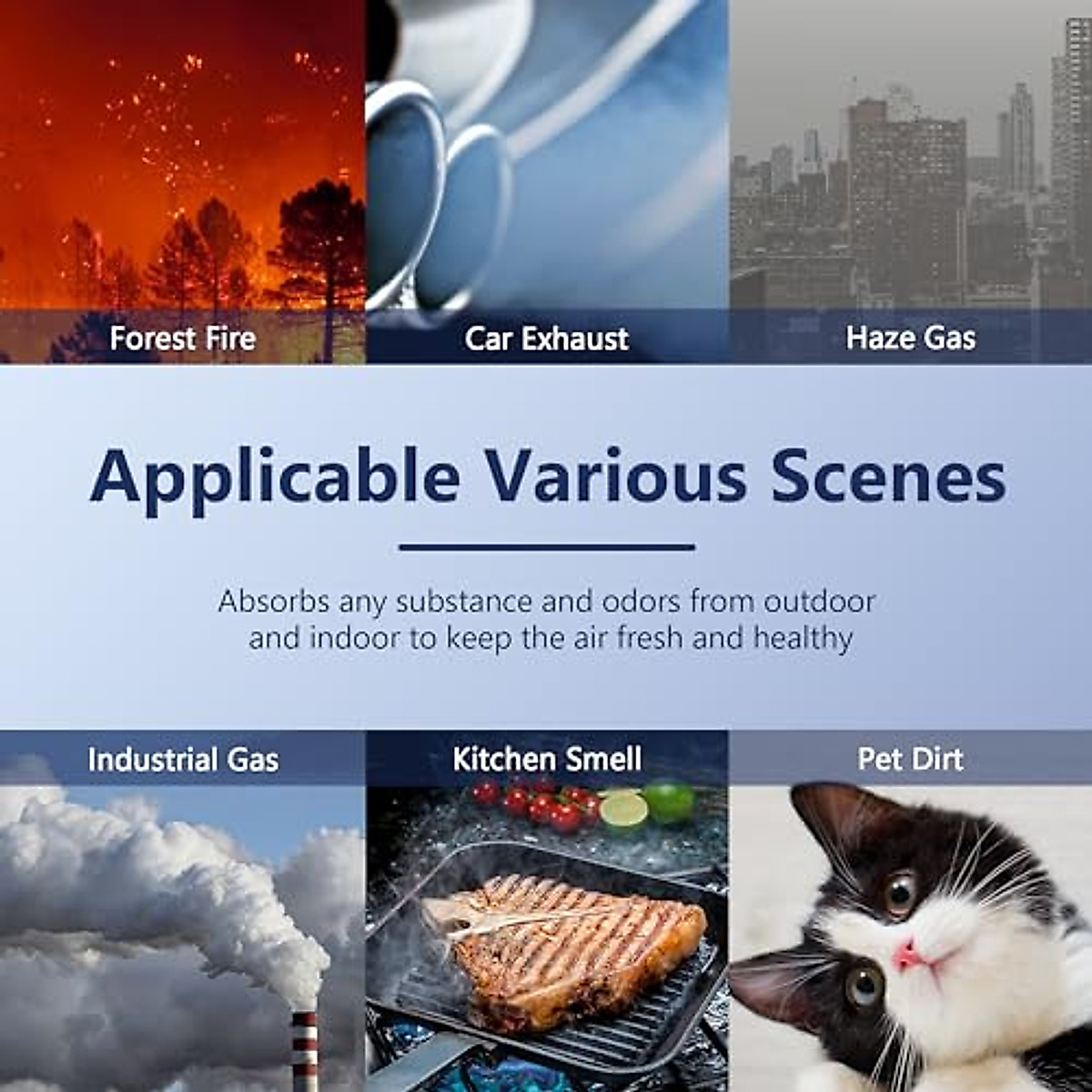 Funmit Core P350 Pet Care Replacement Filter for LEVOIT Core P350 Air Purifier, 3-in-1 New Fine Non-Woven Fabric Pre, H13 True HEPA, Activated Carbon Filter with ARC Formula, Core P350-RF, 2 Pack