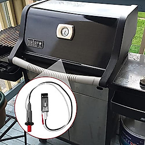 MENSI Piezo Igniter Assembly Replacement Kit for Weber Grill Model 7510, Spirit E-210, Spirit 500/700, Genesis E-310/E-320, Genesis Silver B/C, Genesis Gold B/C, Platinum B/C