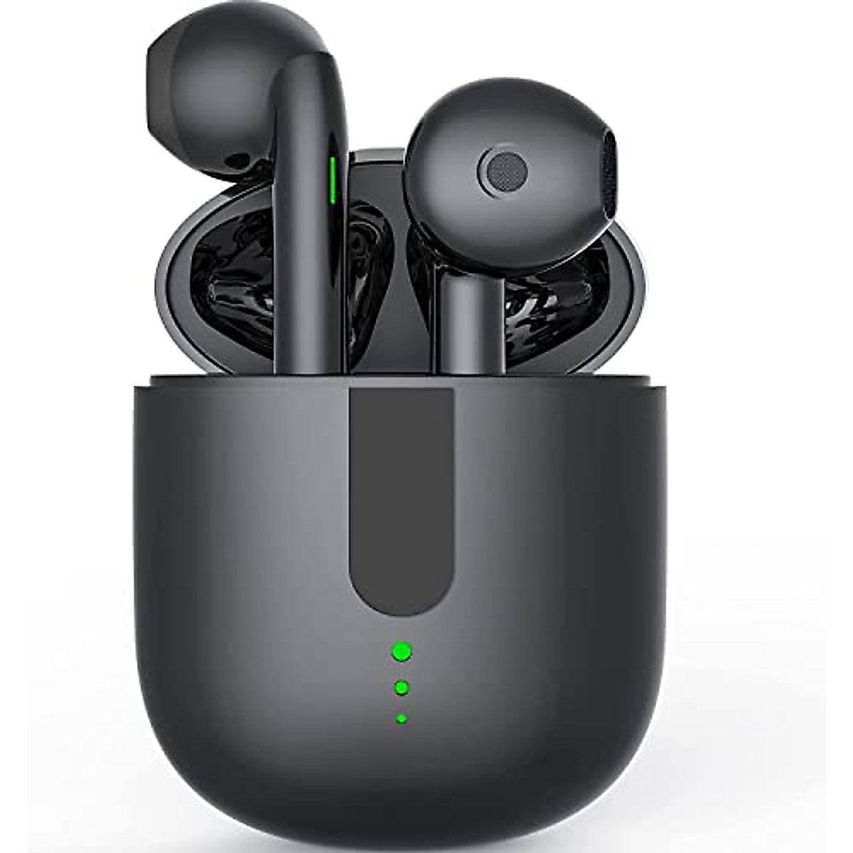 Wireless Earbuds，Bluetooth 5.3 Noise Cancelling Earbuds，Bluetooth Headphones 3D HiFi Stereo Bass， IPX7 Waterproof Sports Touch Control with USB-C Fast Charge Mini Charging Case for Android iOS