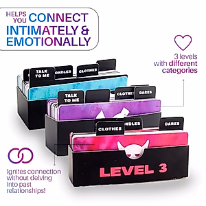 Why Not? Fun and Romantic Board Game for Couples - 170 Cards with Conversations Dares and More for 2 Players