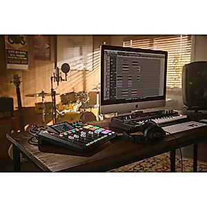 Rode RODECaster Pro II Audio Production Studio Bundle with 4x Zoom ZDM-1 Podcast Mic Packs, 32GB microSD Card and StreamEye Polishing Cloth