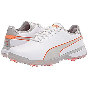 PUMA Men's Proadapt Delta Golf Shoe, White-Gray Violet, 12