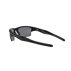 Oakley mens Oo9154 Half Jacket 2.0 Xl Sunglasses, Polished Black/Black Iridium Polarized, 62 mm US