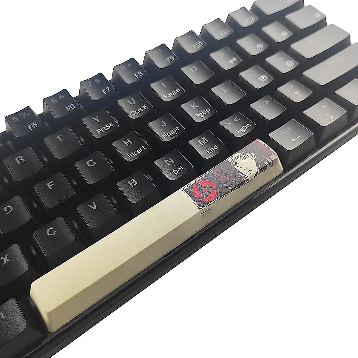 Kooku XXLS Anime Gaming Keycaps 6.25u Space Keycap 5-Sided Dye Sublimation Pbt Keycap Customized Keycap for Mechanical Gaming Keyboard（Cherry Switch） (Naruto44)