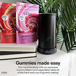 LĒVO Gummy Candy Mixer - Hands-Free Infused Edible Mixer & Potent Gummy Candy Maker - Make Your Own Infused Gummies - Gummy Maker Machine for DIY Herb Infused Gummy Candies