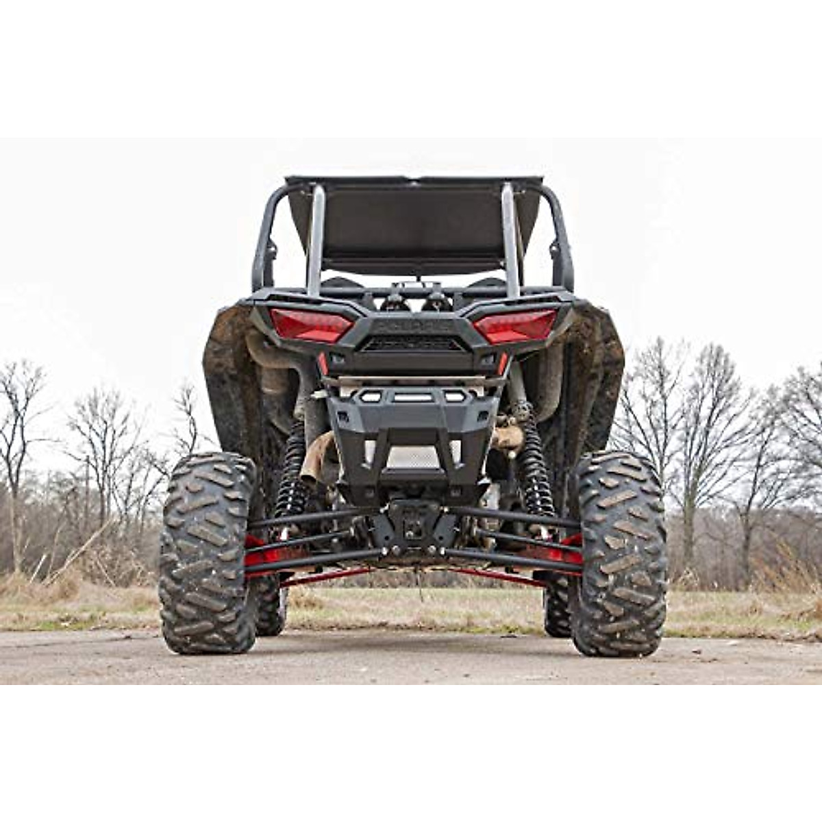 Rough Country UTV Receiver Hitch for 2014-2022 Polaris RZR XP 1000 - 93039, Black, 2"