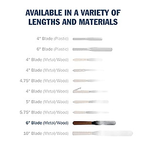 Apothecary Products Stainless Steel Spatula and Blade, for Pills, Medicine, Vitamin (6 in)