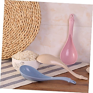 Anneome 4Pcs Kitchen Food Serving Spoon Creative Soup and Porridge Spoons for Buffet Catering and Everyday Use Multifunctional Utensils for Serving Food