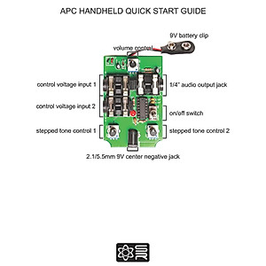 Synthrotek APC Handheld DIY Kit - Atari Punk Console