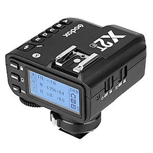Godox X2T-F 2.4G Wireless Flash Trigger Transmitter for Fuji with TTL II HSS 1/8000s Group Function LED Control Panel Firmware Update