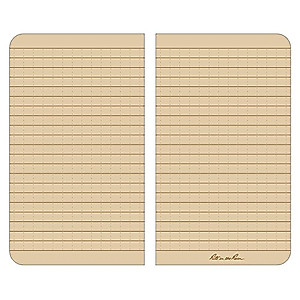 Rite In The Rain Field Flex Memo Book Tan, 6 x 3.5 x 0.25