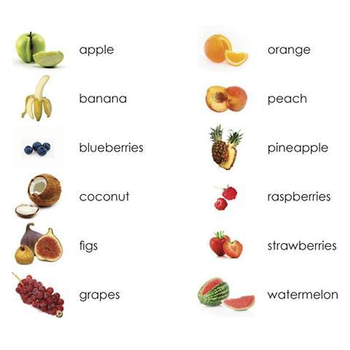 Fruit: Matching Cards